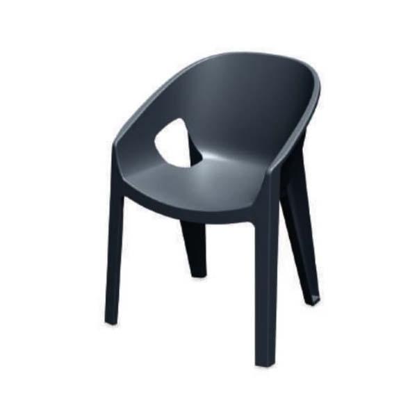 アウトドア ファニチャー FERNE プレモ アームチェア ブラック（1個入り）kol-fx15bk [KTp47] （代引き不可） ホテル・オフィスビル・店舗 エクステリア ガーデンポーランドの家具造りの歴史を受け継ぐ新ブランド[代引き不可]