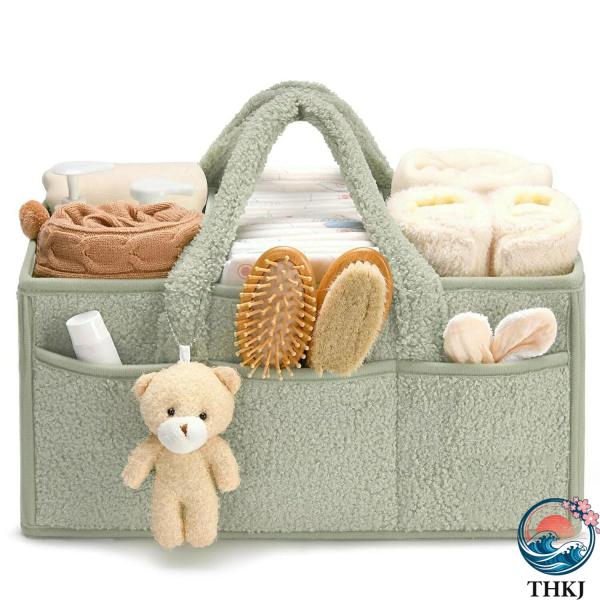 おむつストッカー より丈夫より安心 オムツ収納ケース 折りたたみ 収納ボックス ベビー用品収納バッグ オムツストッカー カゴ バスケット 出産祝い 出産準備ー車