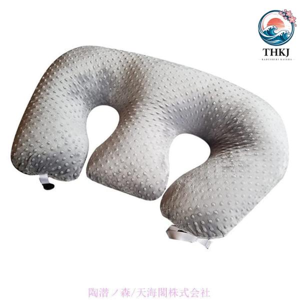 【多機能使用】出産前の妊娠中の枕、出産後の授乳用枕、睡眠用枕、フットパッドとして使用できます.【サイズと素材】長さ95cm/37.4in、幅38cm / 15in、高さ12cm/4.7in。枕コア素材：純綿、枕カバー素材：ドゥドゥロン。[一...