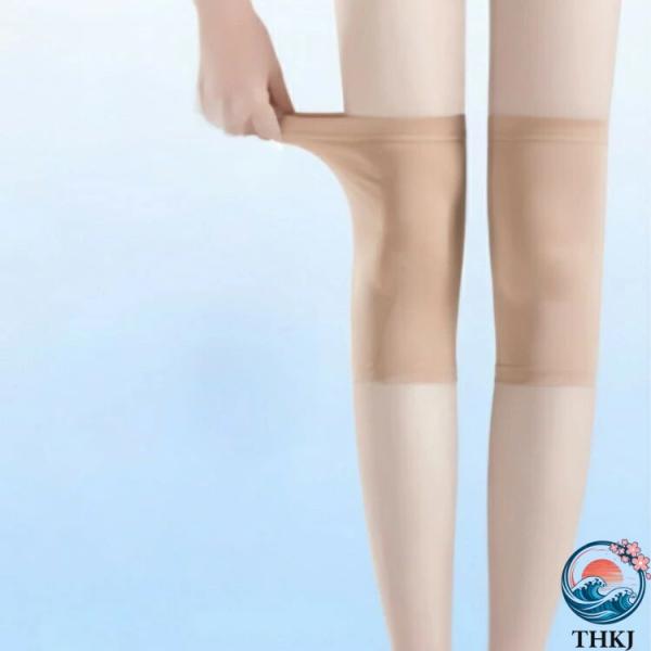 通気性 モダール 保温 メンズ レディース 夏用 膝あて 【2枚セット】 軽量 【2枚セット】 エアコン対策 膝サポーター 膝ウォーマー 男女兼用 ひざ用サポーター