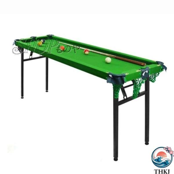 ? 便利：調節可能なフットパッド、柔軟な持ち上げ高さ、衝撃吸収と滑り止め、安定した耐荷重。ボールの入り口の端に高反発のゴムストリップが組み込まれており、ボールがより自由に跳ね返ります。? 環境に優しい素材：ビリヤード台は環境に優しい高密度ボ...