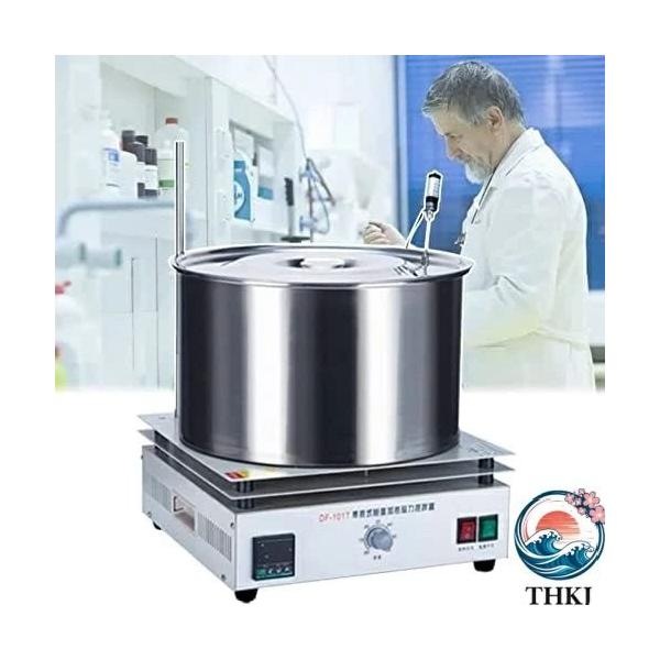 ? 【サーモスタットスターラー】このマグネティックミキサーは集熱設計を採用しており、素早く加熱し、一定温度を維持できるため、観察や実験に最適です。また、耐腐食性と冷却速度も優れています。? 【温度制御】高度な温度制御システムにより、加熱され...