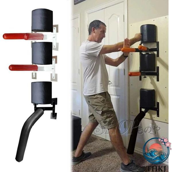 ? 【 耐久性のある詠春拳ダミー 】 耐久性のある木材と金属鉄で作られており、頑丈で耐摩耗性があります。 高密度スポンジバッグは定期的なトレーニングに害を与えません。? 【 柔軟なスプリングアームトレーナー 】 スプリングハンドはより衝撃的...