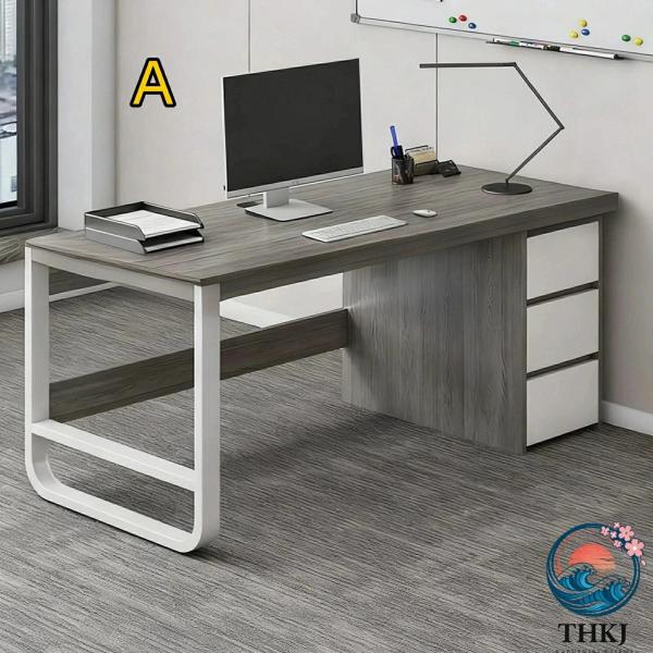 ? 【法人様向け 社長デスクの収納力】幅広天板引き出し扉付き収納を組み合わせた設計。書籍や書類、PC本体などを分類収納できる大容量キャビネットを備え、作業空間をスッキリ整理。効率的なオフィス環境を実現します。? 【役員デスクの堅牢構造】厚さ...