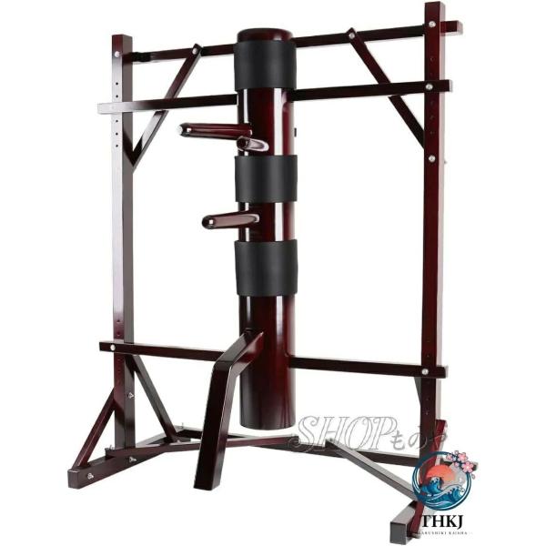 ? 【サイズ】あらゆる衝撃に耐えられる丈夫な木材で作られています。頑丈なフレームにより、過酷な条件でも安全に使用できます。複数のユーザーに合わせて高さを調整できます。数分で簡単に取り付けられます。? 【耐久性のある素材】頑丈な天然木で作られ...