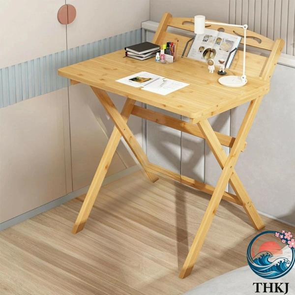 ? 【高品質竹素材】机 折り畳み厳選された楠竹を使用し、自然な風合いと手触りの良さが特徴です。耐久性が高く、重い荷物にも耐え、大人が使用しても安心できる堅牢な作りになっています。? 【折りたたみ式で省スペース】デスクシンプルな折りたたみ設計...