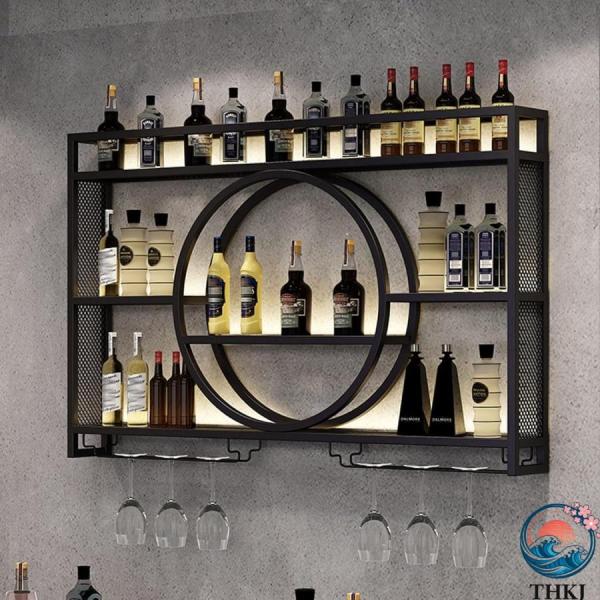 色:?ブラックサイズ:?120x15x80cm? 【壁掛けワインラック】壁掛けワイングラスホルダーは金属フレームで作られており、堅牢な耐荷重能力と安定した耐久性のある構造を誇ります。 高温焼成にも変形せず、錆びにくく、お手入れも簡単です。?...