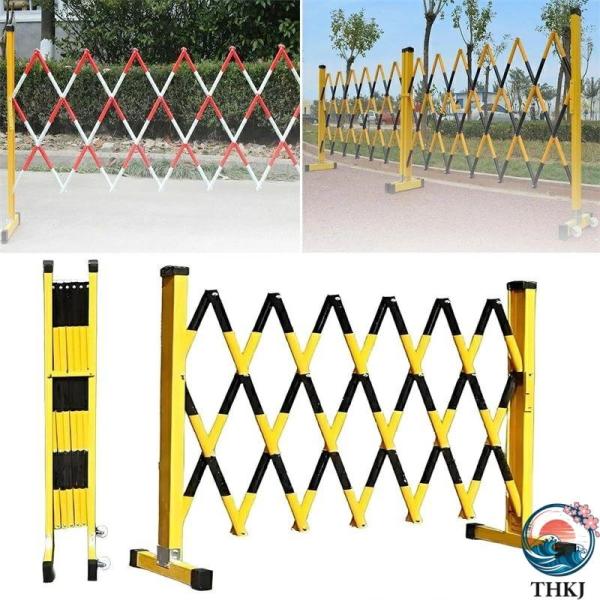 ? 【高品質素材】屋外 バリケード フェンス 高強度グラスファイバー製で、優れた絶縁性、耐老化性、耐腐食性などの特性を備えています。特に、電力保守や高電圧操作など、高い絶縁安全性が求められる環境に適しています。厚みのある柱とパイプの設計によ...