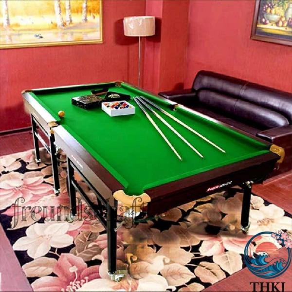 ー組立不要ービリヤード台サイズ: 9フィートビリヤード:281cm x 152cm x 85cm*520cm x420cm 空間必要*98kg梱包:145cmX160cmX28cm折りたたみ:138cmX155cmX27cm卓球: 281c...