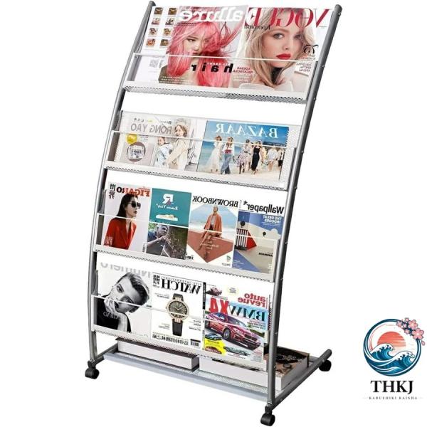 【高品質な素材と安定した構造】錆びにくい高品質の金属を使用し、長期間の使用に適しており、構造が強く、より確実に使用できます。【多目的】学校の読書室、図書室、オフィス、廊下など、お子様が読みやすい場所に設置できます【移動しやすい】マガジンラッ...