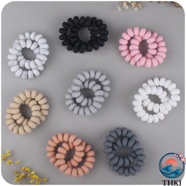 ベビー用 歯固め シリコン製 ブレスレット型 ガラガラ おもちゃ 赤ちゃん 乳幼児 歯ぐきケア ぐずり対策 持ち運び 多色展開 やわらか素材