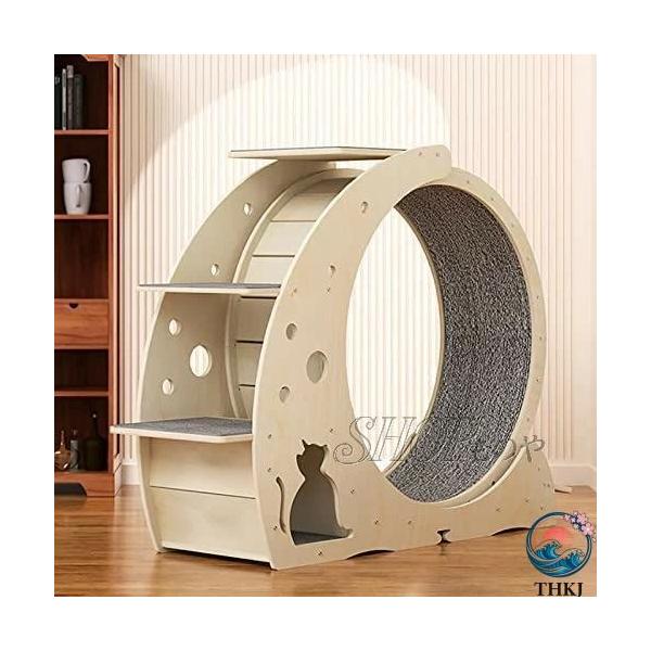 ? -私たちの猫は家の中で娯楽を必要としているので、猫のエクササイズホイールを設計しました。これは猫愛好家や猫の飼い主へのプレゼントに最適です。猫のエクササイズホイールは組み立てが必要です。猫と一緒にDIYの楽しさを楽しんでください。? -...