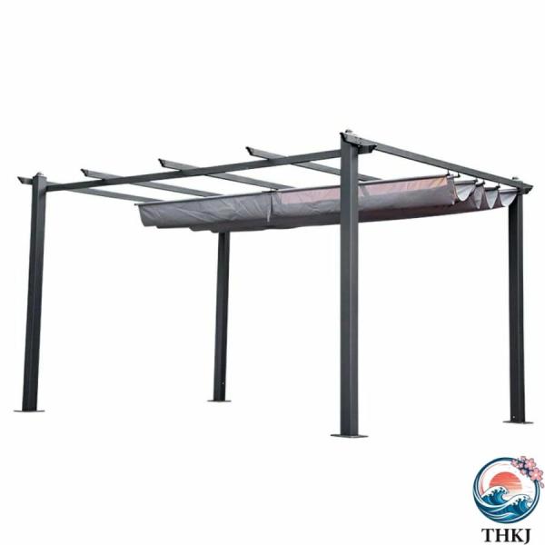 屋外の収納とハウジング: カーポートを使用すると、屋外のリビング スペースが集まりに最適になります。エンターテイメント セット、ビストロ セット、ダイニング セットを置くのに十分なスペースがあり、おいしい食事や家族との楽しい会話を楽しむのに...