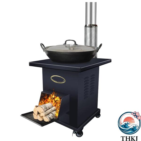 ? ポータブルストーブは、燃える材料が適切である限り、石炭、薪、枝、木材チップなどの天然燃料源を使用します。 純鉄素材！? 新しいガス化燃焼技術を採用し、二次バーナーを介して供給することで、燃料を30〜50％節約できるだけでなく、燃焼時間も...