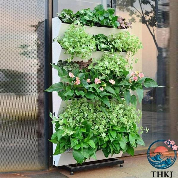 ? 垂直水耕システム: この垂直植栽生態系には、水量をリアルタイムで監視する水位モニターがあります。? 材質：アンチUV ABS素材、お手入れ簡単。 耐光性と耐熱性があり、高温下で変色したり変形したりしません。? 循環灌漑：いくつの植物が接...