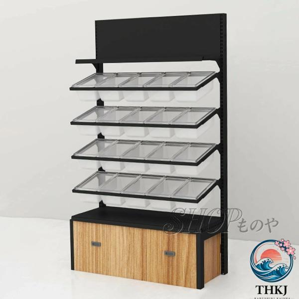 特徴 :? 厚みのあるスチールフレーム、強力な耐荷重。? さまざまな床に合わせて調節可能なパッド。? 大容量の木製引き出し、防塵、整理整頓。? 顧客のショッピング体験を向上させるためのプライスストリップが装備されています。? マルチレベルの...