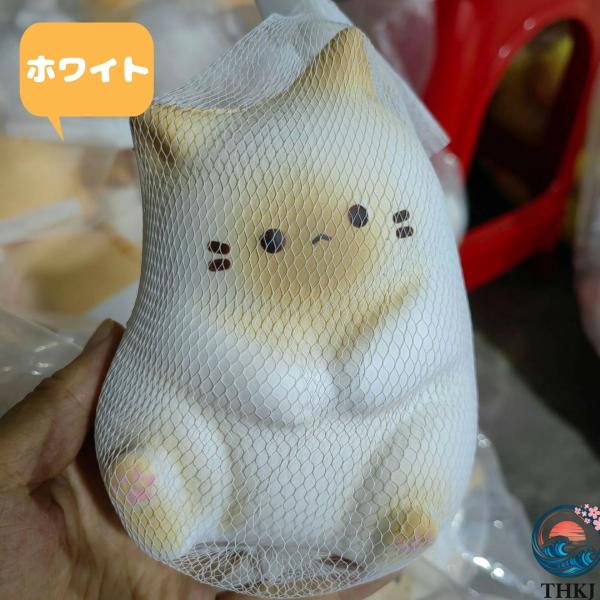 スクイーズ ストレス解消グッズ かわいい 猫 動物 握る柔らかい感覚のおもちゃ 低反発 柔らかい 猫のおもちゃ クリエイティブなピンチ動物おもちゃ ネコおもちゃ