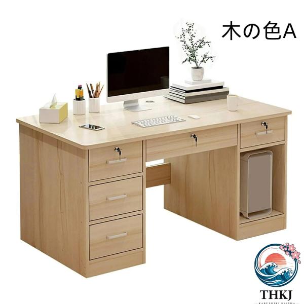 ? 【鍵付き収納引き出し】このデスクには、鍵付きの収納引き出しが複数搭載されており、プライバシーと安全な収納を確保します。重要な書類や貴重品を安全に保管でき、プライバシーの漏洩を防ぎます。また、多層構造により、文房具、領収書、書類など、様々...