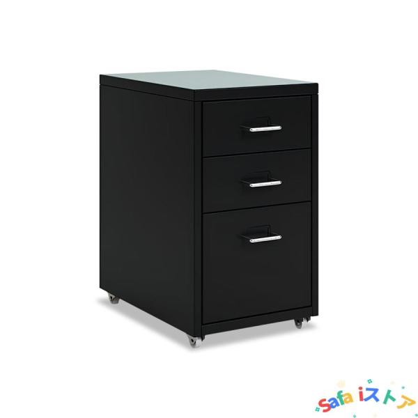 【商品詳細】製品：3段。製品寸法：3段 幅28×奥行41×高さ69cm。スペースを有効活用する多層階設計，安定した耐荷重性、頑丈で耐久性がある。【材質&amp;amp;amp;デザイン】 オフィスキャビネットの耐久性と安定性を確保するため、...