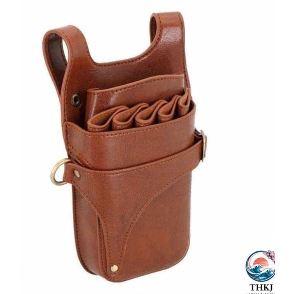 シザーケース シザーバッグ 美容師 メンズ レディース ウエストポーチ ポーチ トリマー 花屋 腰掛け ボディーバッグ 持ち運び