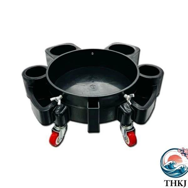 説明:[ミュートユニバーサルプーリーバケット]: ベース素材の厚さは4mmに達し.5つの重いユニバーサルプーリーを装備し.そのうち2つはペダルブレーキプーリーで.最大250ポンド以上の荷重に耐えます. [多目的]: バケツ台車は.洗車.車の...