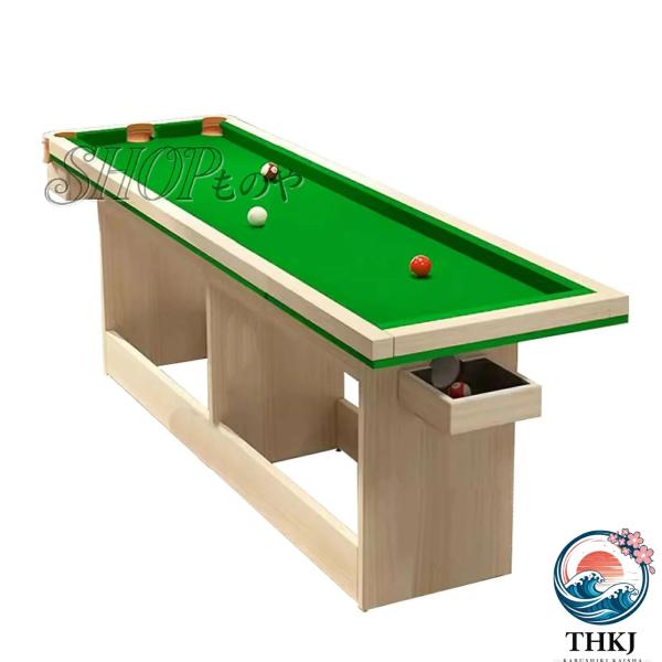 ? 【強力なフェルト表面とネット】: 当社のプール練習台は、滑らかで傷がつきにくく耐久性のあるフェルト表面を備えており、スムーズなプレーを実現します。強力なナイロンネットポケットとプレミアムクッションバンパーにより、ビリヤードボールの衝撃に...