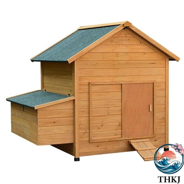 ? 耐久性のある無垢材で作られたこのケージは、動物の安全と長持ちを保証します。アスファルト屋根は、強い光や雨の日から動物を守ります。屋外に適しています? 当社の小屋には小さな傾斜路と尾根があり、ペットの偶発的な怪我を防ぎます。長持ちするよう...