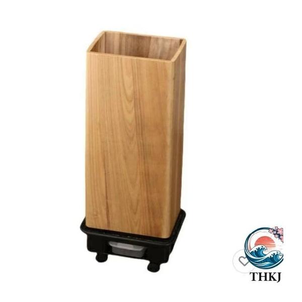 木製 傘立て 着脱式水受け皿付き キャスター付き 業務用 傘置き 傘スタンド 大容量 スリム設計 アンブレラスタンド スクエア 傘ホルダー 長傘収納 学校 会社 屋