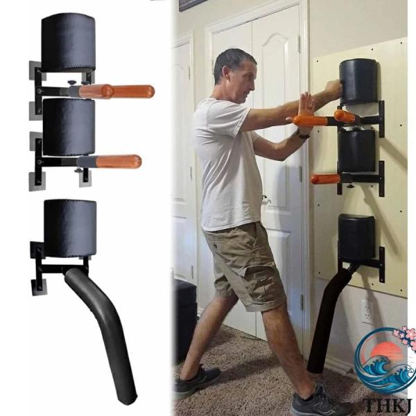 【 耐久性のある詠春拳ダミー 】 耐久性のある木材と金属鉄で作られており、頑丈で耐摩耗性があります。 高密度スポンジバッグは定期的なトレーニングに害を与えません。【 柔軟なスプリングアームトレーナー 】 スプリングハンドはより衝撃的で、物理...