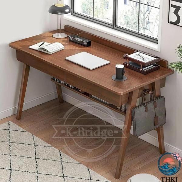 形状:長方形デスクの種類:コンピューターデスク, ライティングデスク商品の寸法:60奥行き x 120幅 x 73高さ cmスタイル:トラディショナルベース材質:木材仕上げタイプ:オイルラブド商品の重量:22 キログラムサイズ:120cm梱...