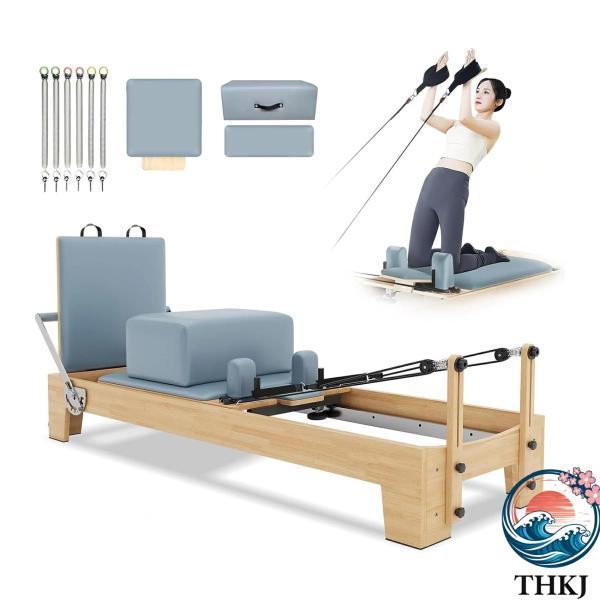 ? 【家庭利用からスタジオ利用まで】折りたたみ式コアベッドは、ピラティス愛好者やプロフェッショナル向けに設計された高品質のトレーニングマシンです。リフォーマーは、全身の筋力強化、脂肪燃焼、主要な筋肉群の調整、理想的な体型作りに最適です。ピラ...