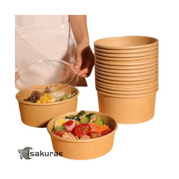 1.【容量】750ml/900ml/1000ml/1100ml/1300ml/1500ml2.おしゃれでエコな 未晒しクラフト紙製 ランチボックス、環境に優しく衛生的で、100%植物繊維なので埋めると土に還る、環境に配慮したエコ商品!3.内...