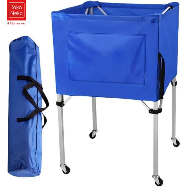 全体サイズ：縦横65cmのコンパクト設計×高さ100cmの大容量設計で、場所を取らずにたっぷり収納、深型構造で、ボールや用具がまとめて収まる広さ。大容量収納でチーム練習を効率化：サイズ5のサッカーボールを約30個収納可能な広々設計で、チーム...