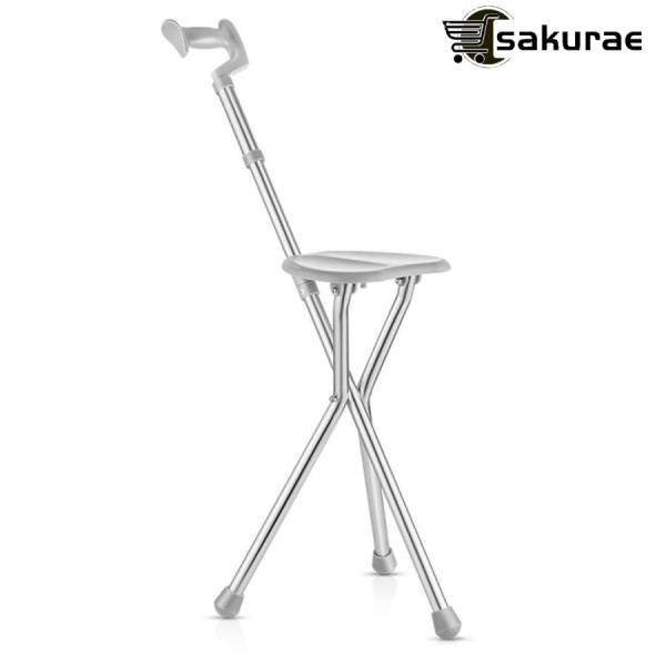 □WALKING CANE FOR高齢者：席と2 1での歩行杖。この使いやすい、信頼性の高い歩行杖で快適閉じたときときに開いて、頑丈なサポート杖に休ませるシート、そして祖父母を提供します。高齢者、高齢者や負傷者のためのパーフェクト□軽量でポ...
