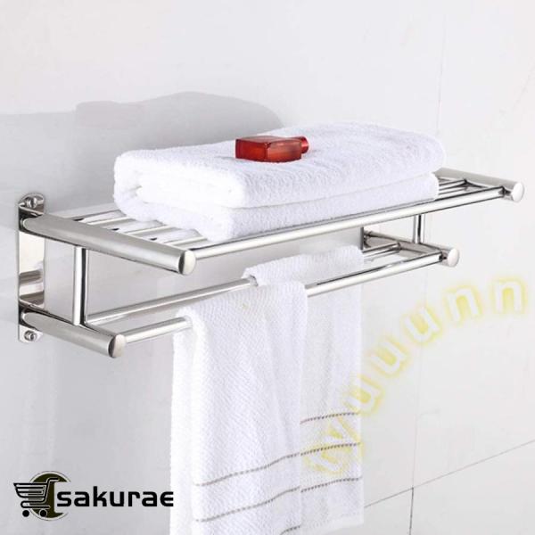 ? 高品質で耐久性のある構造：耐久性のある頑丈なステンレス鋼素材でできているため、このタオルラックは損傷することなく長期間使用できます。それは防水性と防錆性の大きな積載量を持っています。湿気の多い環境に非常に適しています。 Tophacke...