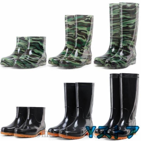 メンズ レインブーツ 防水雨の日だけじゃない！様々な場面で活躍間違いなし。RAINBOOTSPoint 1　柔軟性があり、履きやすいPoint 2　野外での作業にDETAIL Point 1　優れた防水性DETAIL Point 2　滑り止...