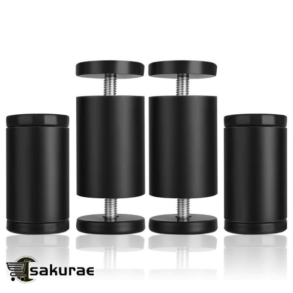 ??【4本入 家具転倒防止】転倒防止突っ張り棒は地震のときに家具や家電が転倒しないように支えるポールのこと。 家具と壁の間や家具と天井の間の狭い隙間には最適です。??【高度調整可能】ダブルヘッド調整設計、自由な調整、使いやすい、2cm調整可...