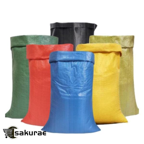 サイズ：土嚢袋，約45ｃｍ×75ｃｍ　材質:ポリエチレン（ PE）紫外線対策グッズ，対UV剤添加済みの土のう袋の為、安心して長期での外部使用が可能です高品質の素材、完璧な使用感どのう袋，災害対策、長期土塁、その他ガラ袋、重し、土の保管、運搬...