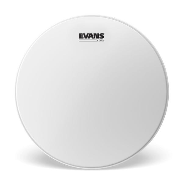 About EVANS G12 Clear / Coated DrumheadG12は特に厚い12milフィルムを使用した1プライのヘッドです。オープンかつ暖かいサウンドで、厚いフィルムの使用により耐久性が向上し、ハードヒッターのプレイにも...
