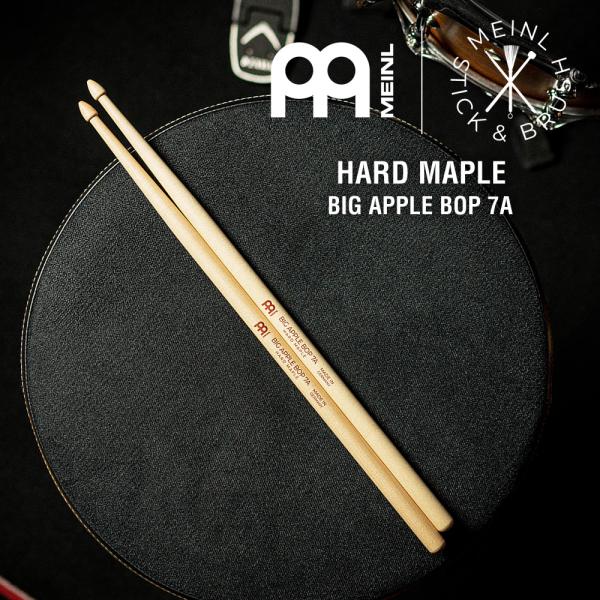 BIG APPLE BOP / HARD MAPLEMEINLスティックで最も長めなテーパーを採用した、Fast and Easyなドラムスティックです。大きめのアコーンチップは、スティックの木の響きを生かしたシンバルサウンドを引き出します...