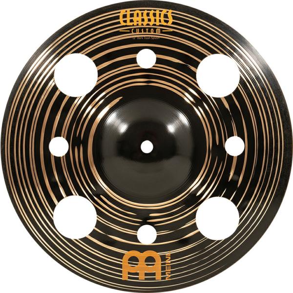 Classics Custom Darkシリーズ 「ClassicsCustomDarkTrashSplash12"」Classics Customには、Classicsシリーズの他のシンバルと比べて錫の含有量が多いB10ブロンズ合金が使用...