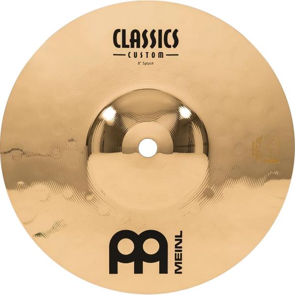 Classics -CUSTOM-  SPLASH  MEINLの新シリーズClassics Customには、Classicsシリーズの他のシンバルと比べて錫の含有量が多いB10ブロンズ合金が使用されています。このシリーズはコンピュータ制...