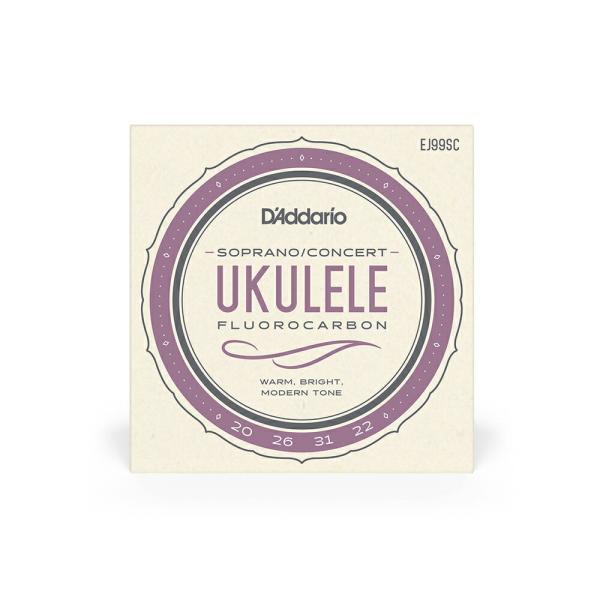D'Addario ウクレレ弦 Pro-Arte Carbon Concert/Soprano EJ99SCプロアルテ・カーボン弦は、完璧なトーンと張りのあるサウンドが特徴。フルオロ・カーボン素材のセットは、明るく現代的な音を求めるウクレレ...