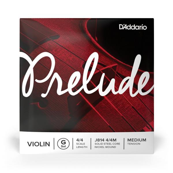 PreludeViolinStringsPreludeViolinStringsは芯線にソリッドスチールの単線を採用し、耐久性と安定したピッチが特徴のバイオリン弦です。独自の製法により、他のソリッドスチール弦に比べ滑らかな弾き心地と温かみの...