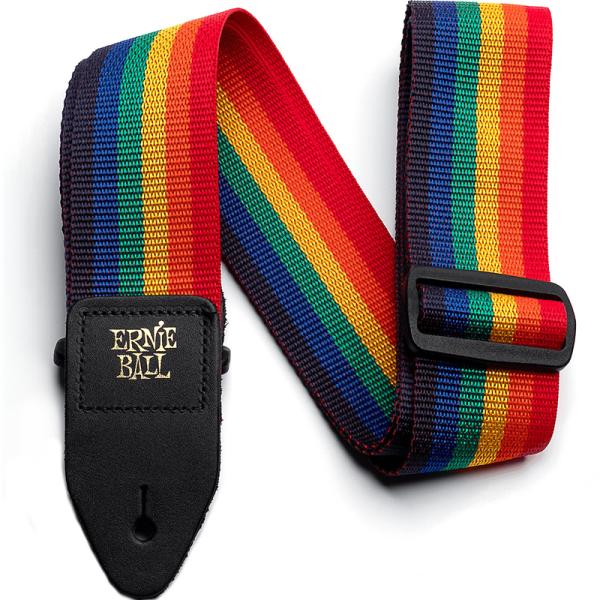 数多くのギタリストに愛用されているアーニーボールのロングセラー・モデル「ポリプロ・ストラップ」。しなやかで伸びにくく丈夫なポリプロピレンを採用。長さ調整もデルリン素材のスライド式アジャスターを装備し、スムースに行えます。・長さは965mm〜...