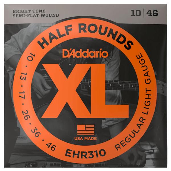 403ステンレススチールを使用したハーフラウンドは、一度ラウンドワウンド弦を巻いた後、表面が滑らかになるまで高精度な研磨加工処理を行った弦です。ラウンドワウンド弦のトーンキャラクターと柔軟性は保ちつつも独特の質感を持った弦となっています。R...