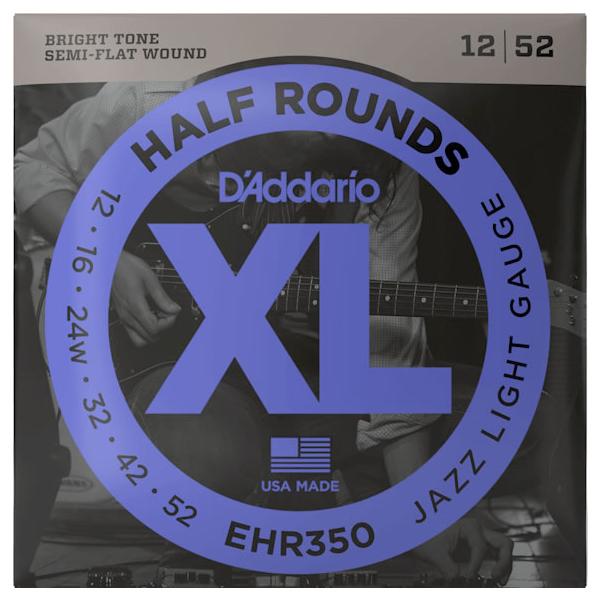 403ステンレススチールを使用したハーフラウンドは、一度ラウンドワウンド弦を巻いた後、表面が滑らかになるまで高精度な研磨加工処理を行った弦です。ラウンドワウンド弦のトーンキャラクターと柔軟性は保ちつつも独特の質感を持った弦となっています。J...