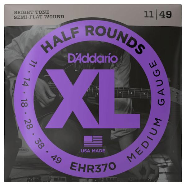 403ステンレススチールを使用したハーフラウンドは、一度ラウンドワウンド弦を巻いた後、表面が滑らかになるまで高精度な研磨加工処理を行った弦です。ラウンドワウンド弦のトーンキャラクターと柔軟性は保ちつつも独特の質感を持った弦となっています。M...