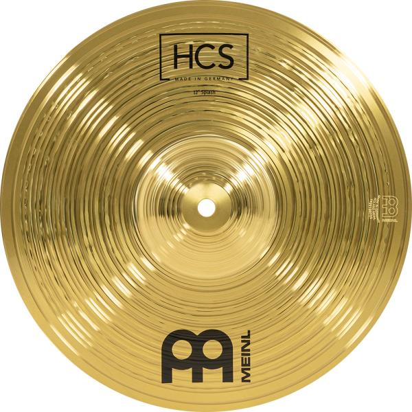 12" SPLASH HCS12SMEINL HCSシリーズはM63ブラス合金を使用し、バランスの取れた温かみのあるサウンドが特徴です。ワイドレイジング加工を施し、同時に高いコストパフォーマンスを提供します。ビギナードラマーのファーストチョ...