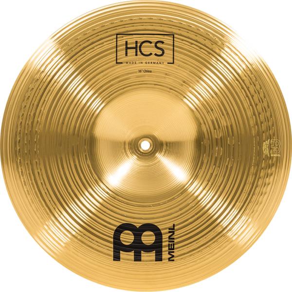 16" CHINA HCS16CHMEINL HCSシリーズはM63ブラス合金を使用し、バランスの取れた温かみのあるサウンドが特徴です。ワイドレイジング加工を施し、同時に高いコストパフォーマンスを提供します。ビギナードラマーのファーストチョ...